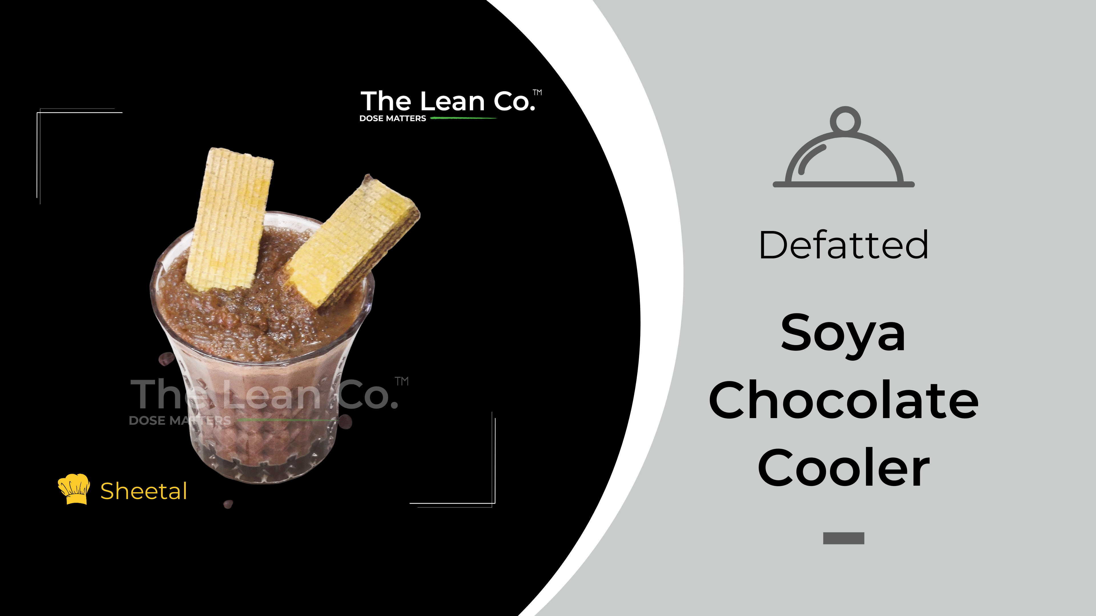 Defatted Soya Chocolate Cooler – The Lean Co.