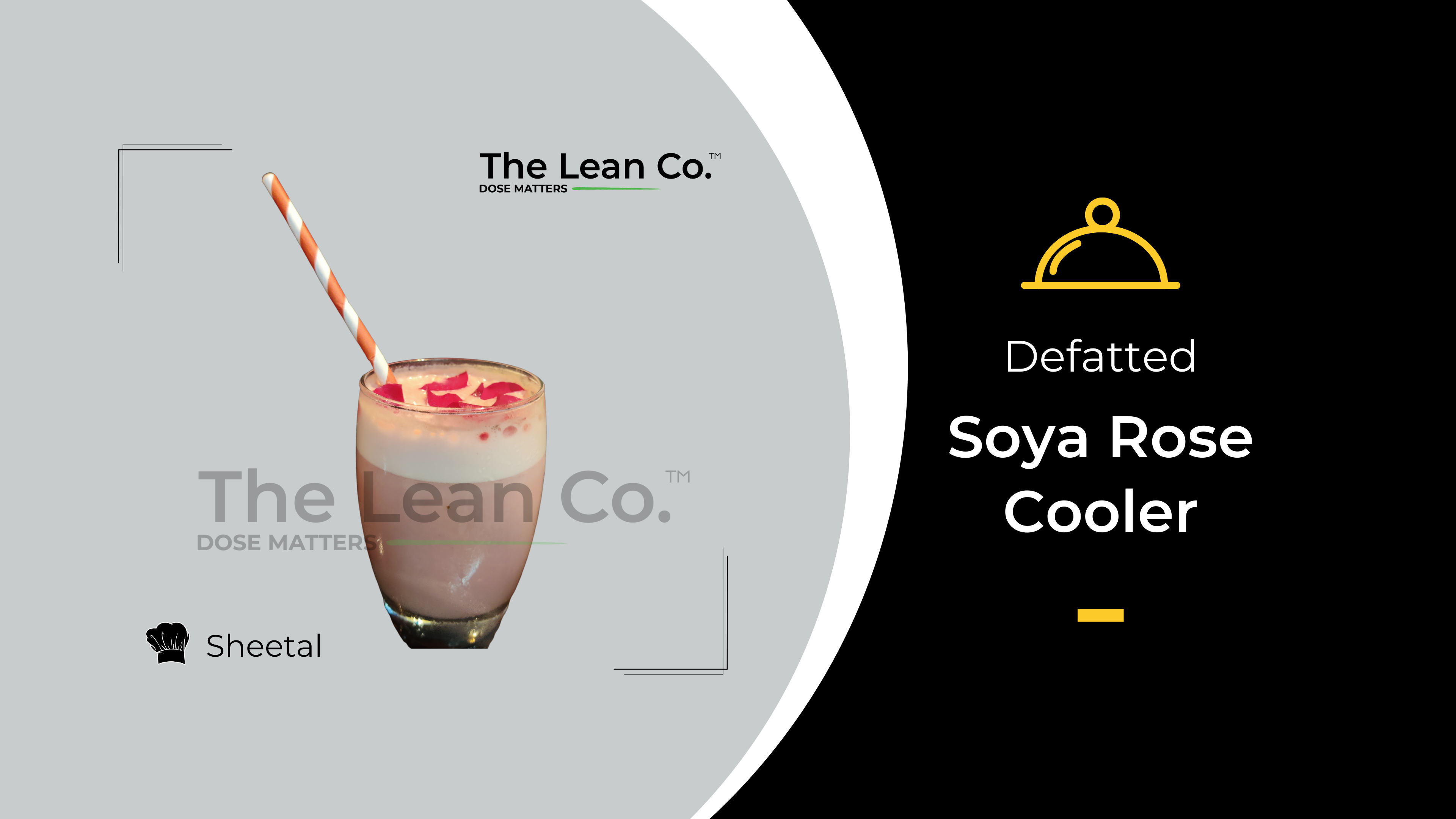 Defatted Soya Rose Cooler – The Lean Co.