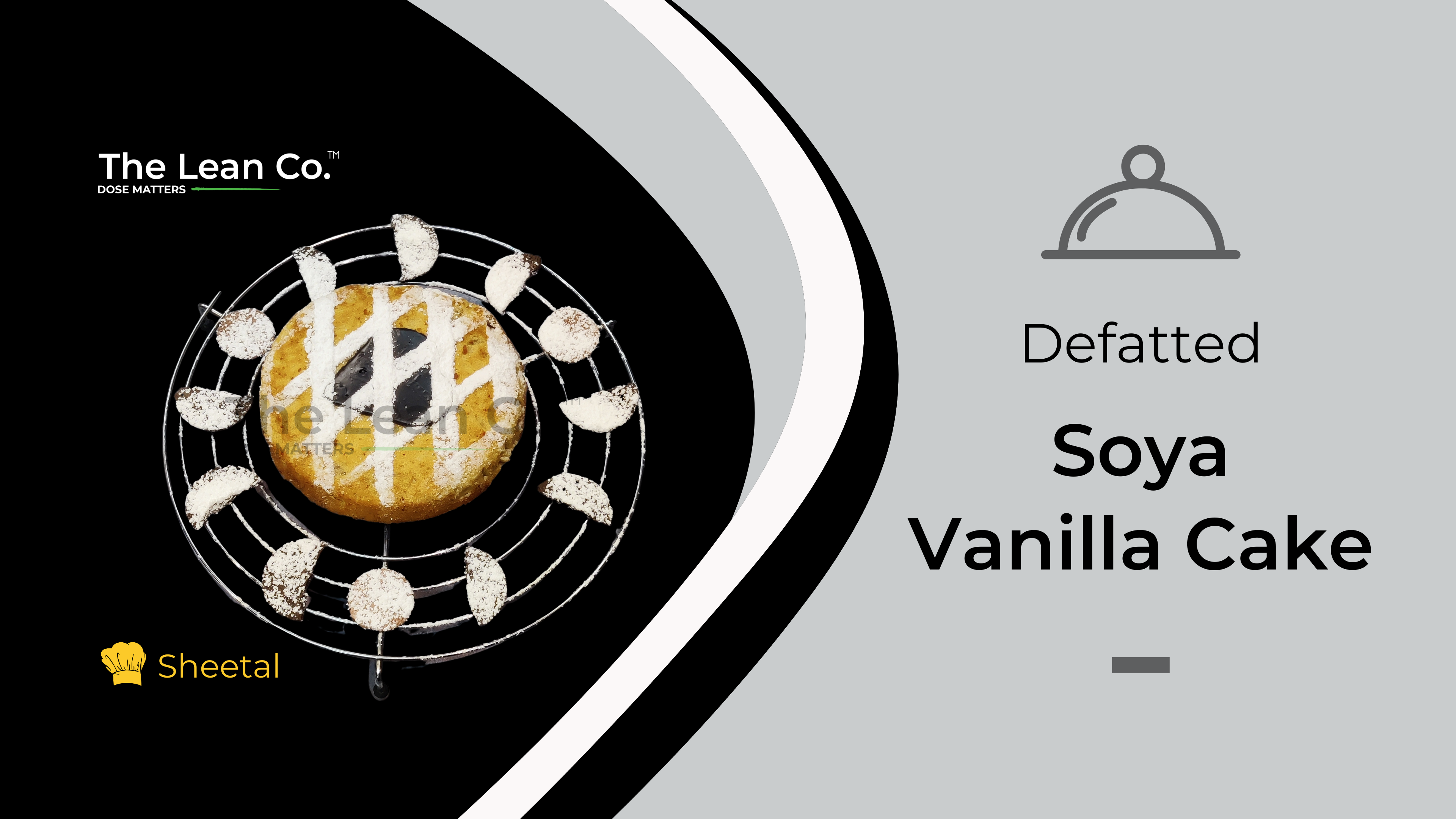 Defatted Soya Vanilla Cake – The Lean Co.