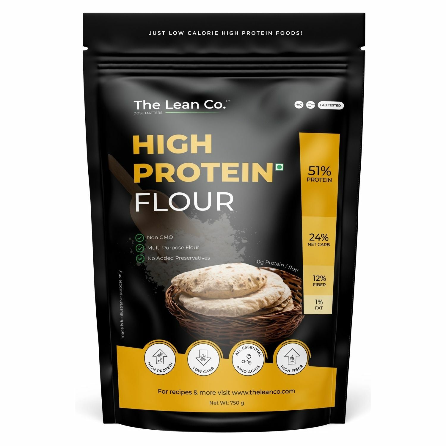 High Protein Flour – The Lean Co.